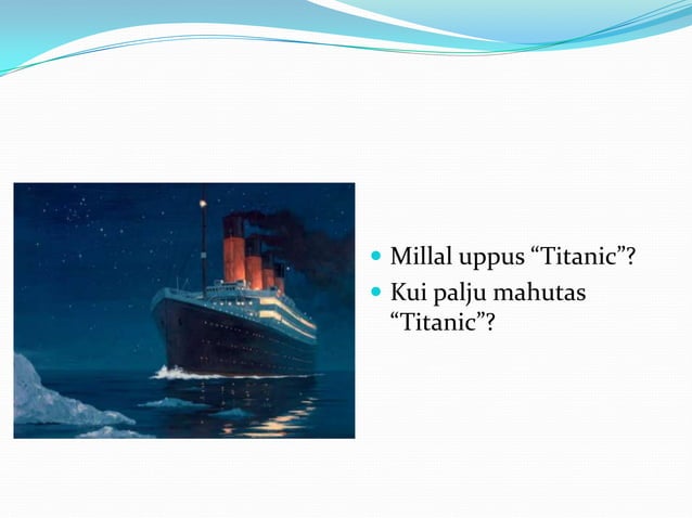 Töö pildiga | PPTX