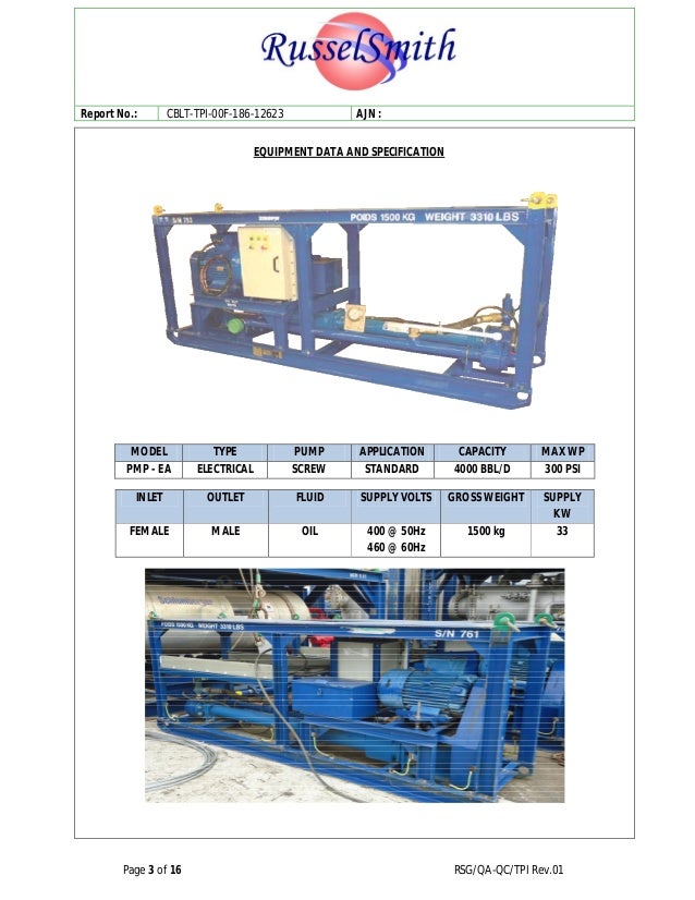 TPI - Example Report.