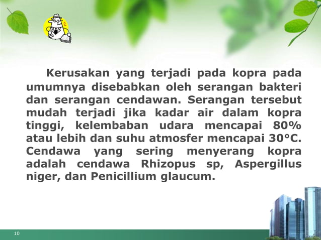 Pengolahan Kelapa menjadi Kopra dan Minyak Kelapa | PPTX