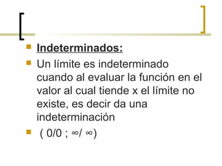 Límite | PPT