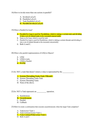 Task Parallel Library (TPL) | PDF | Programming Languages | Computing