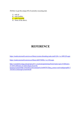 Task Parallel Library (TPL) | PDF