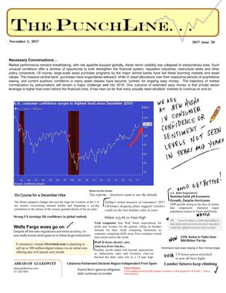 TPL Nov 3 17 | PDF | Stocks and Bonds | Personal Investing