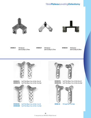 Tplo Tibial Plateau Leveling Osteotomy) surgical instruments | PDF