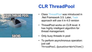 .NET Multithreading/Multitasking | PPT