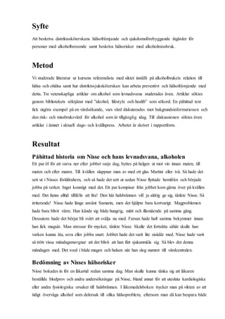 Alkohol som levnadsvana 150328 | PDF