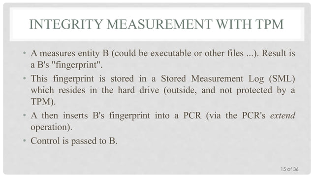 Trusted Platform Module Tpm Pptx Operating Systems Computer Software And Applications