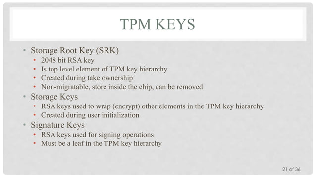 Trusted Platform Module Tpm Pptx Operating Systems Computer Software And Applications