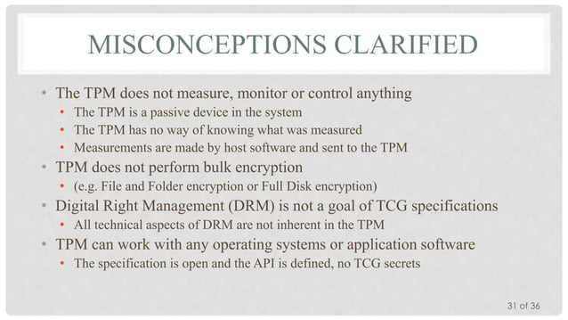 Trusted Platform Module Tpm Pptx Operating Systems Computer Software And Applications