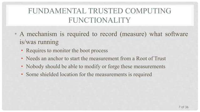 Trusted Platform Module Tpm Pptx Operating Systems Computer Software And Applications
