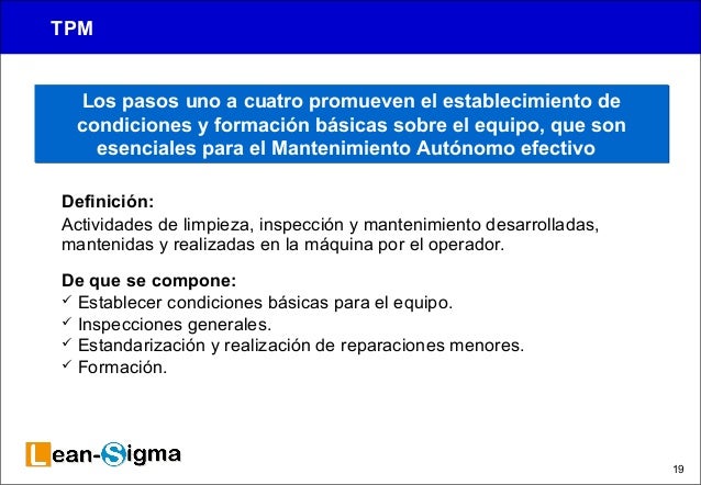 Lean Manufacturing TPM