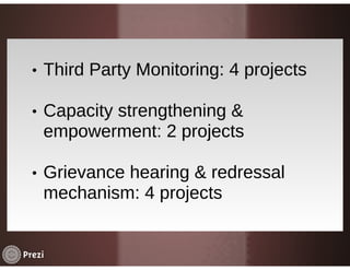 Third Party Monitoring in Nepal | PPT