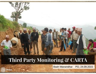Third Party Monitoring in Nepal | PDF