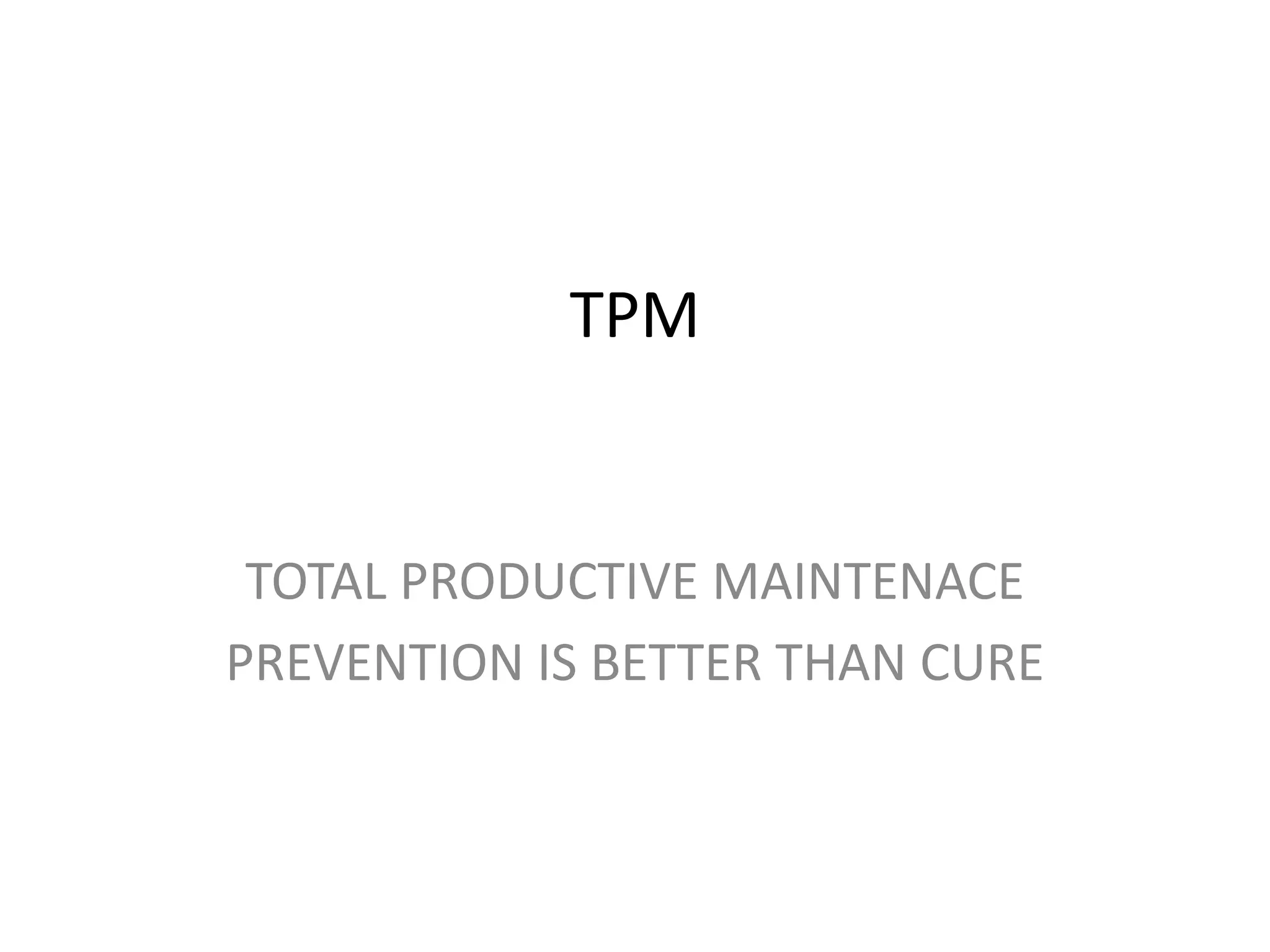 TPM | PPT