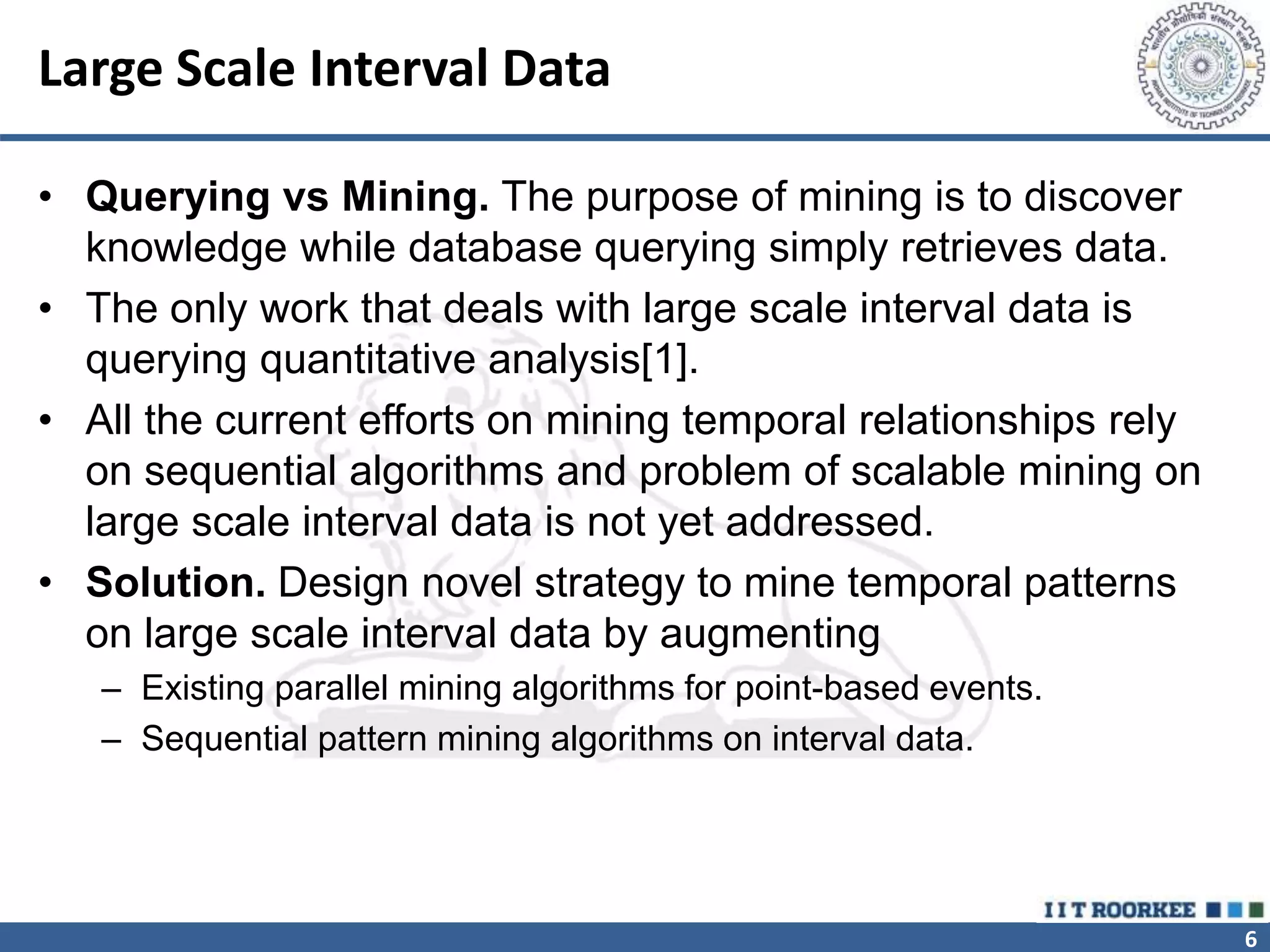 Temporal Pattern Mining | PPTX