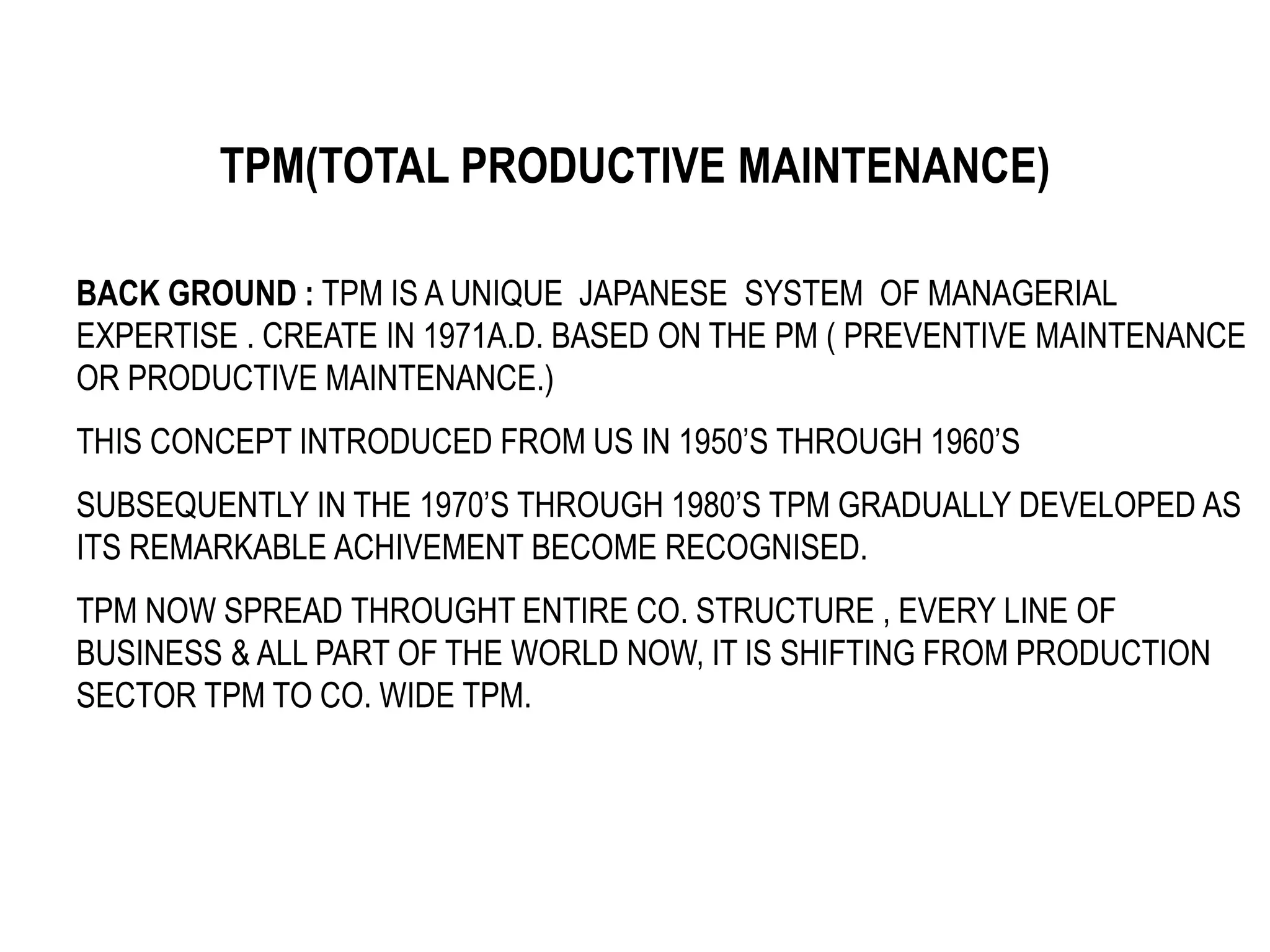 Tpm | PPT