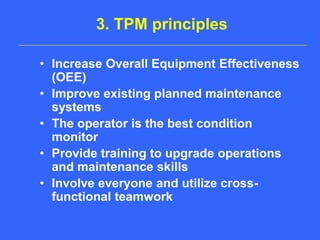 Maintenance Total Productive TPMMMMMMMMMMMMMMMMMMM | PPT