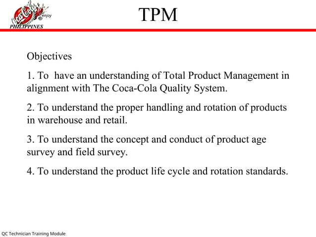 total product management. food manufacturing operations | PPT