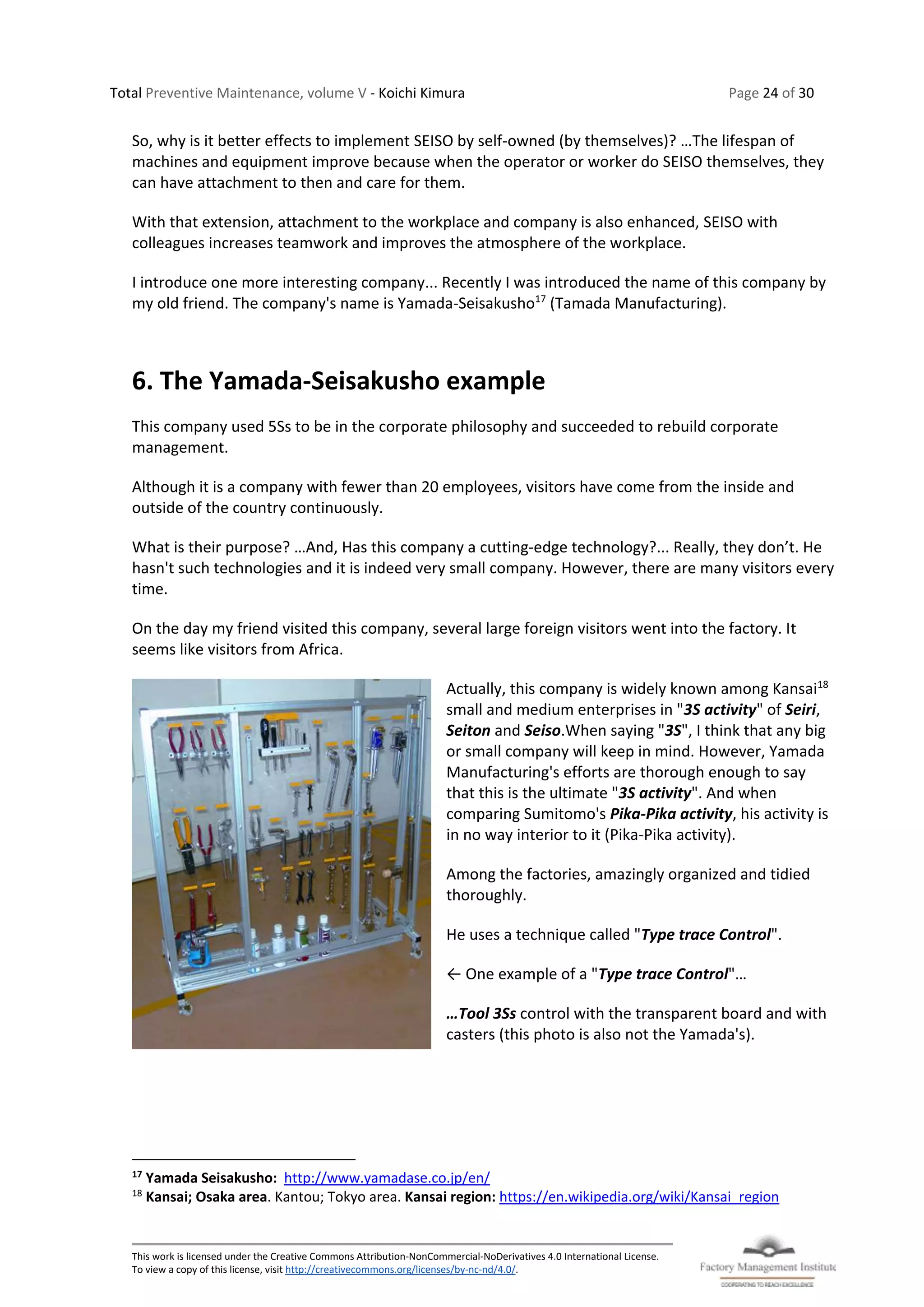 TPM-5 SEISO in jishu-hozen | PDF