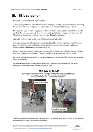 TPM-5 SEISO in jishu-hozen | PDF