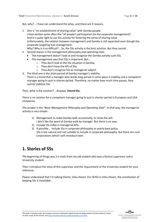 TPM-5 SEISO in jishu-hozen | PDF