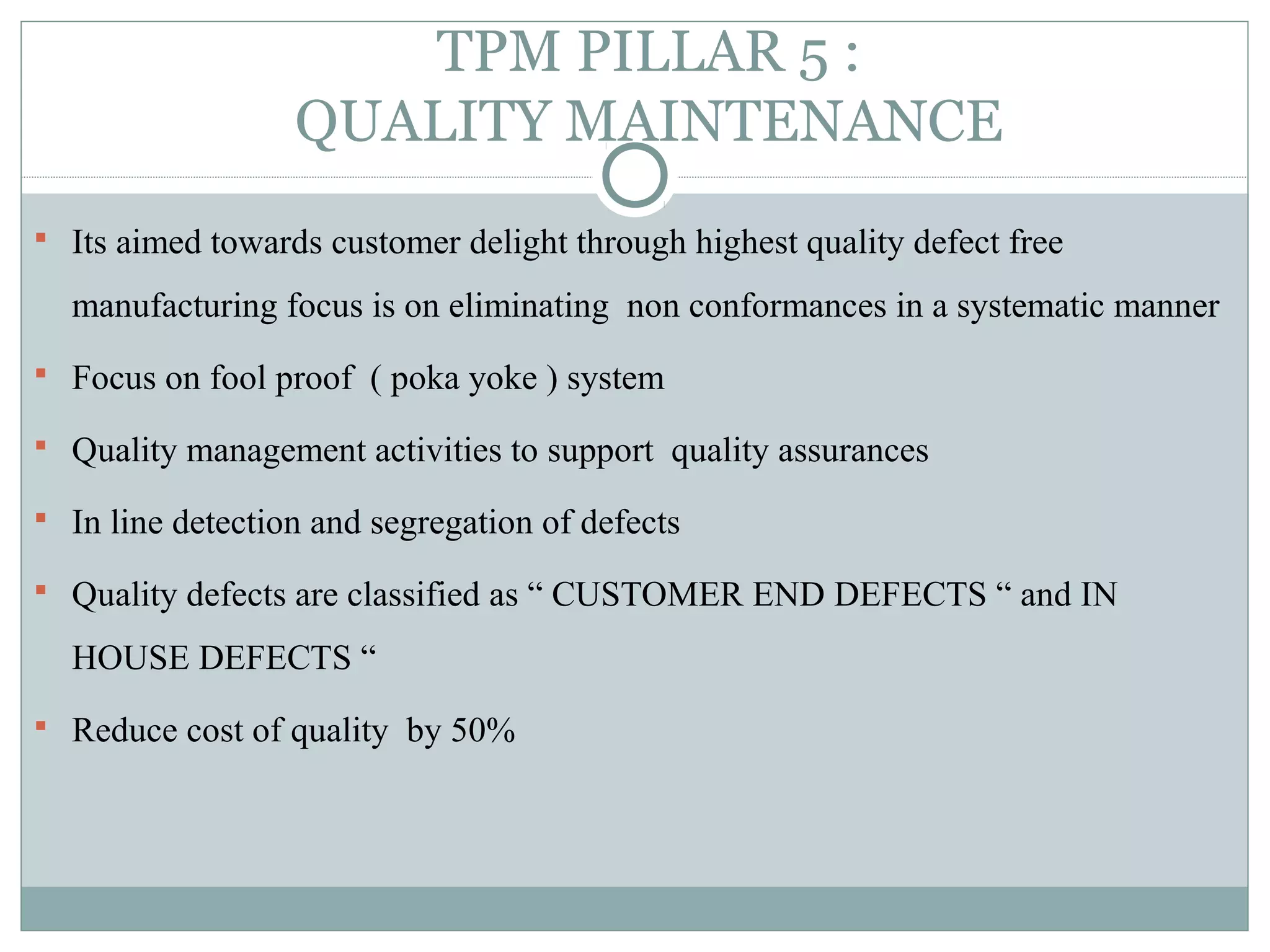 TPM 8 Pillars | PPT