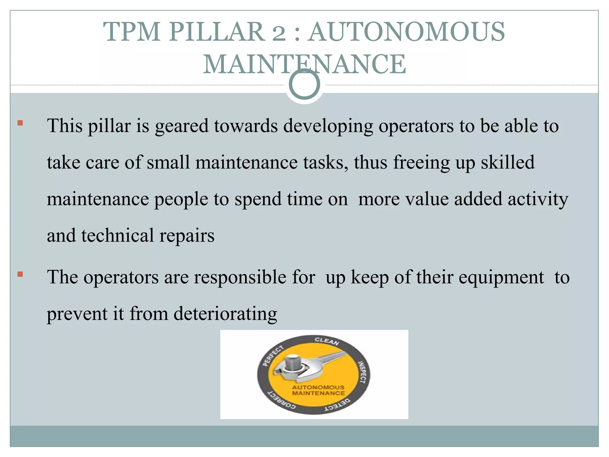 TPM 8 Pillars | PPT