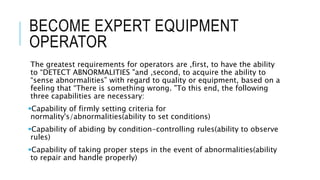 TPM-IMPORTANCE OF JISHU-HOZEN ACTIVITIES | PPT