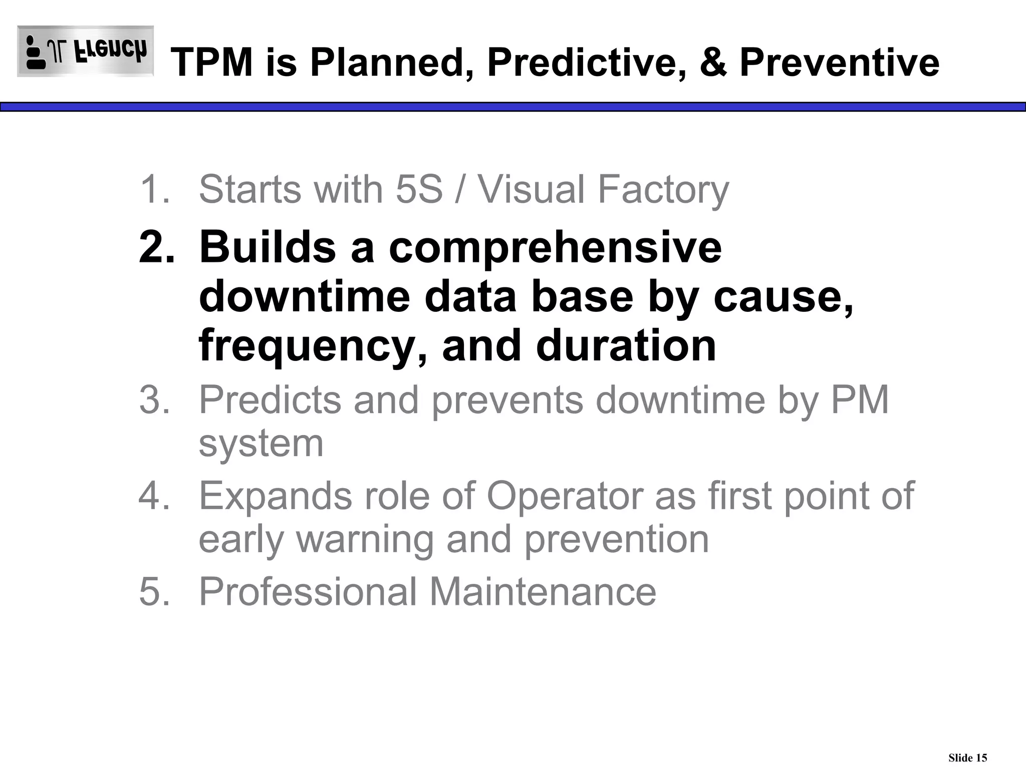 Tpm training | PPT