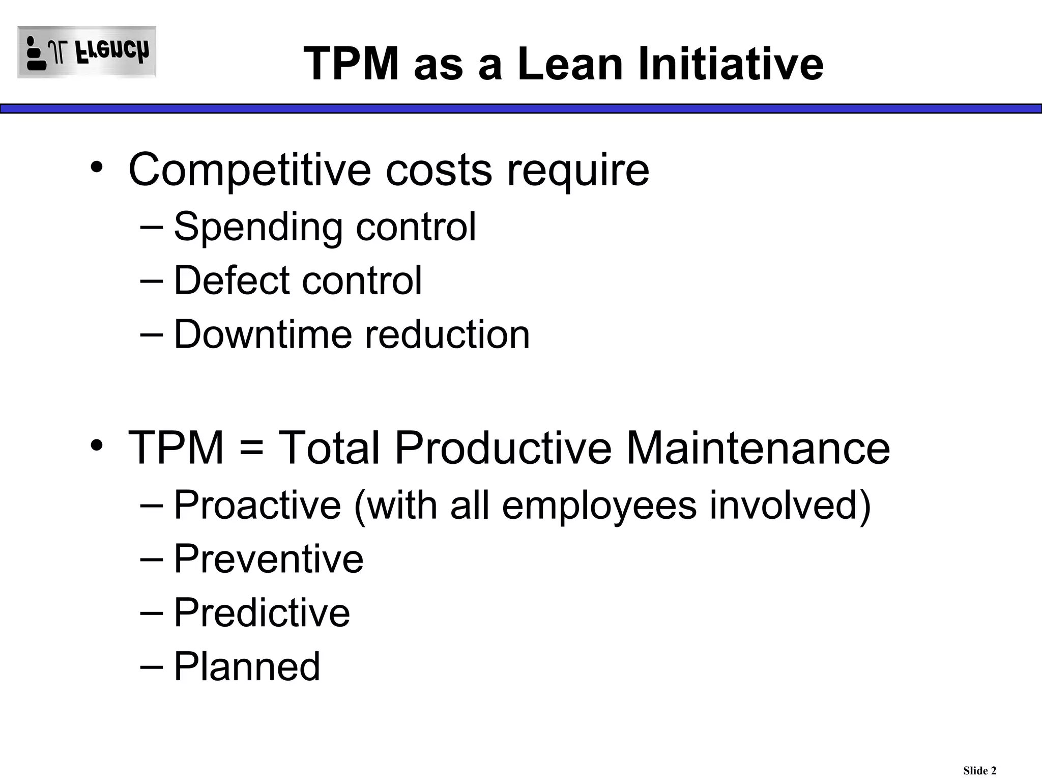 Tpm training | PPT