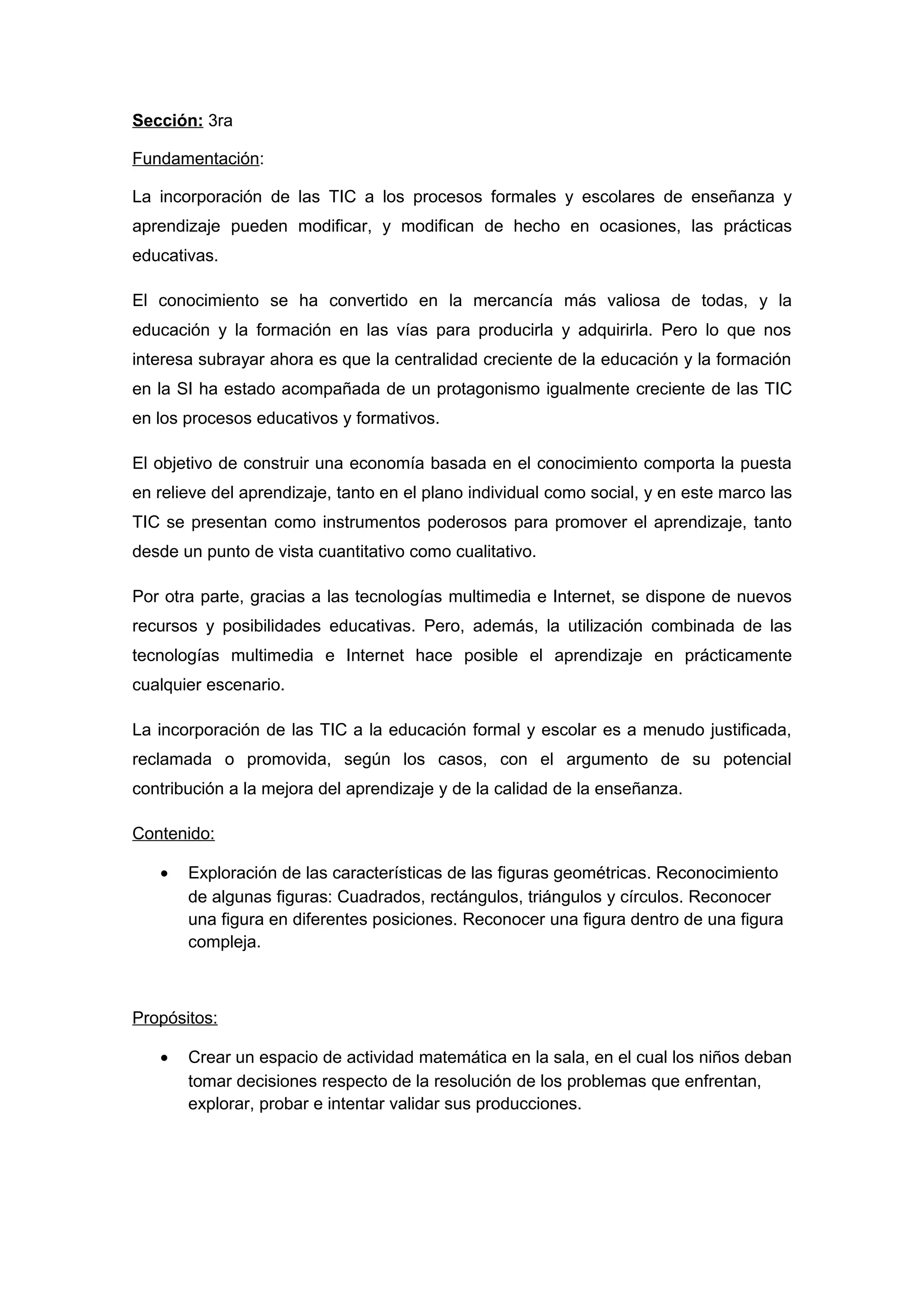 Secuencia de actividades | DOC