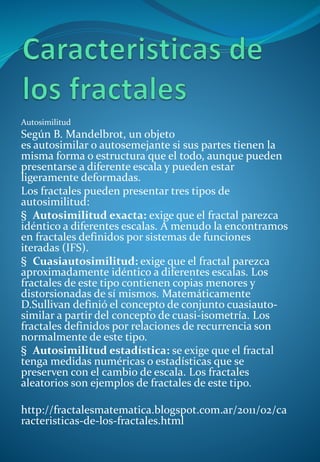 FRACTALES | PPSX