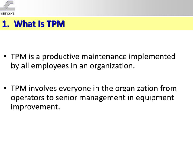 Tpm basic | PPT