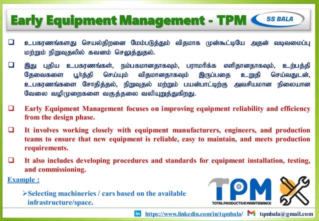 TPM Basics | PDF | Manufacturing Industry | Industries