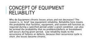 Tpm Equipment Reliability Engineering | PPTX