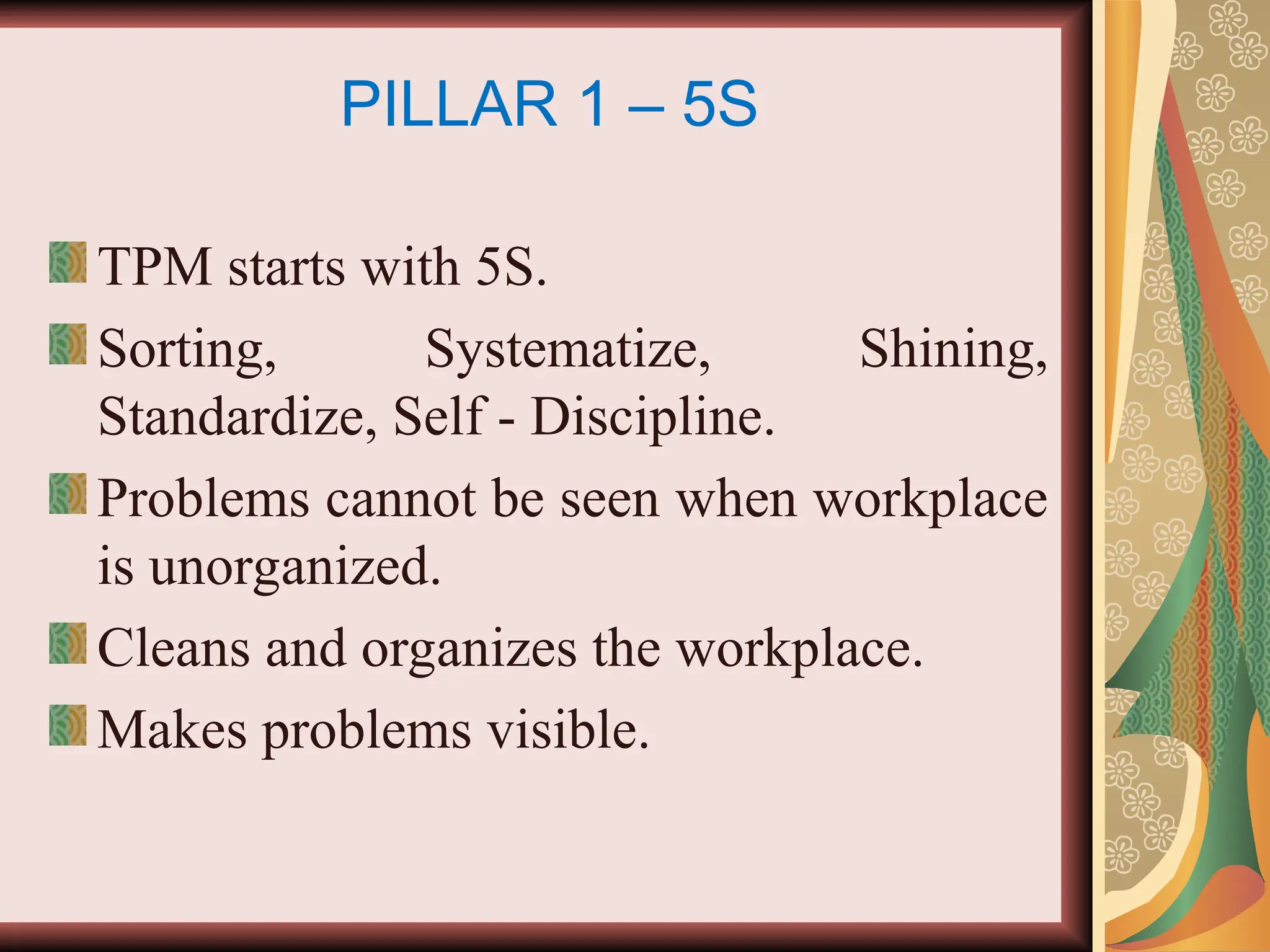 Total Productive Maintenance (TPM) PPT. FULL | PPT