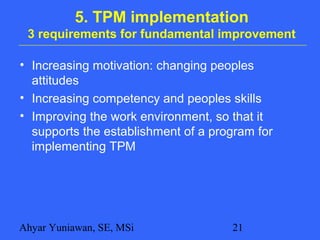 Tpm guide | PPT