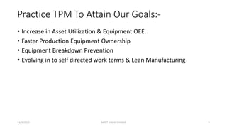 Tpm&oee | PPTX