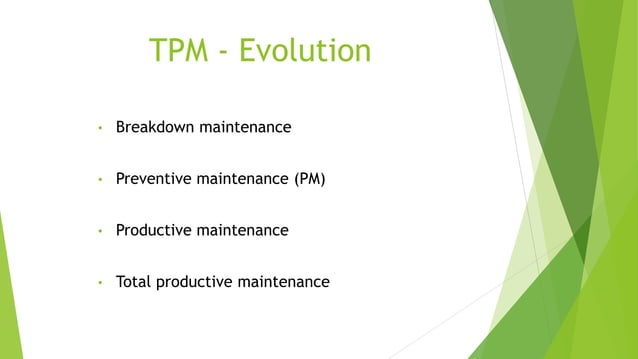 TPM & OEE | PPTX