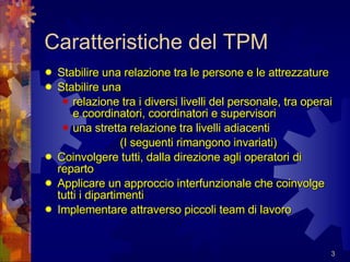 TPM e risorse umane | PPT
