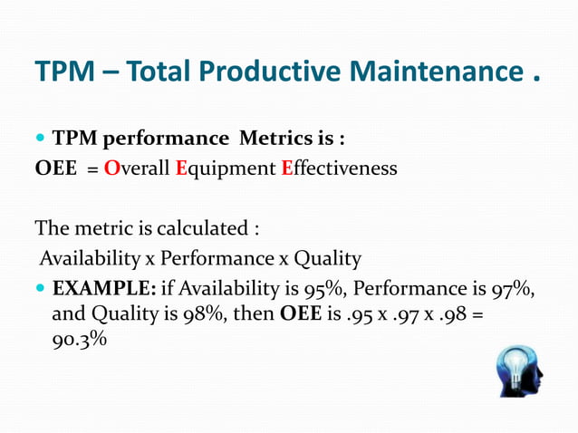 Tpm performance measure | PPTX