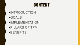 Tpm ppt | PPTX
