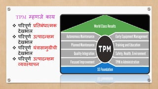 Tpm presentasion in marathi | PPTX