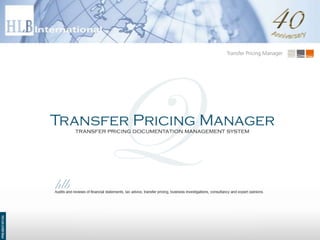 Transfer Pricing Manager - HLB Sarnowski&Wiśniewski | PPSX