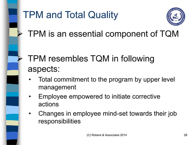 Tpm principles and concepts | PPT
