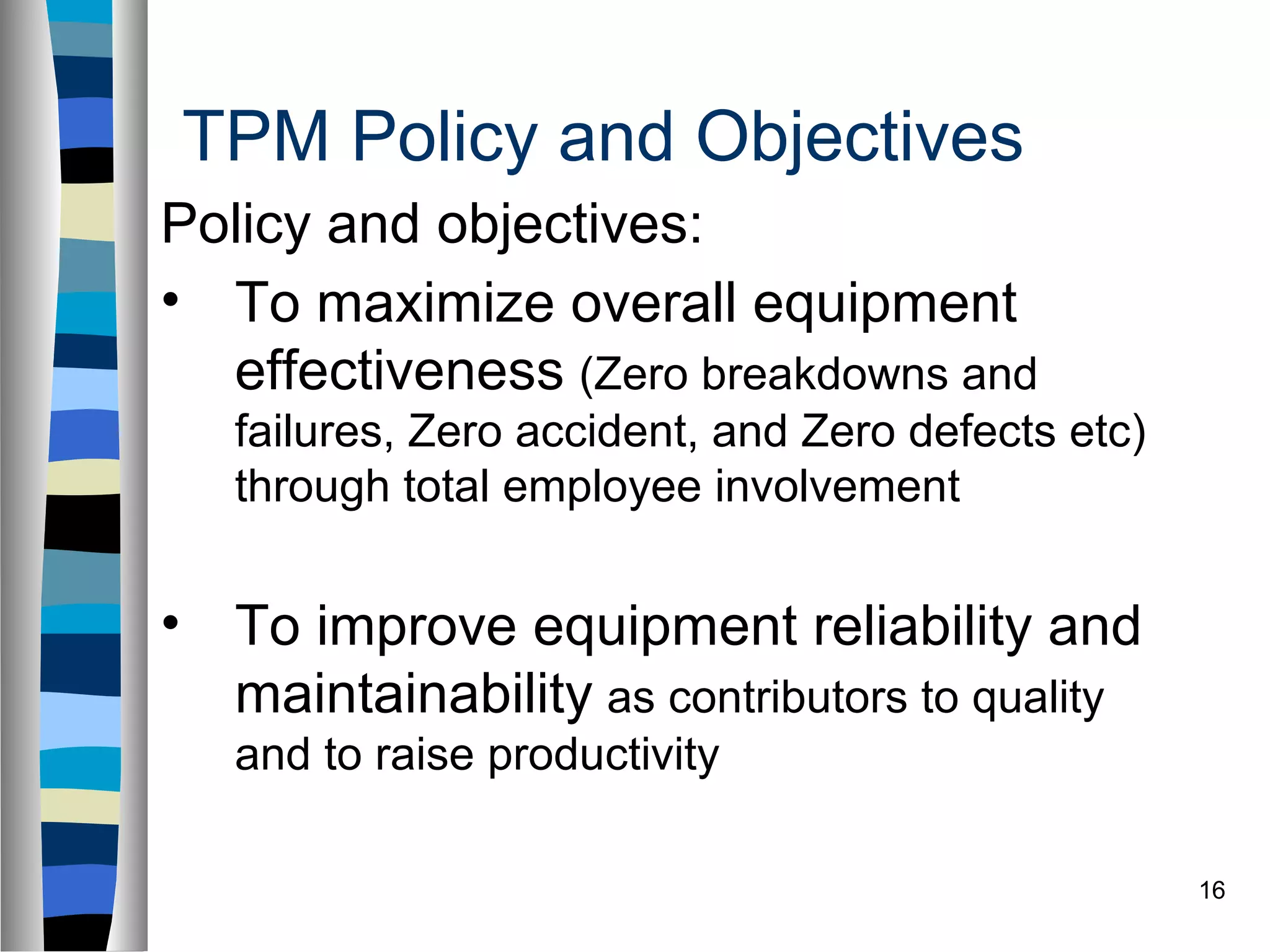 Tpm principles and concepts | PPT