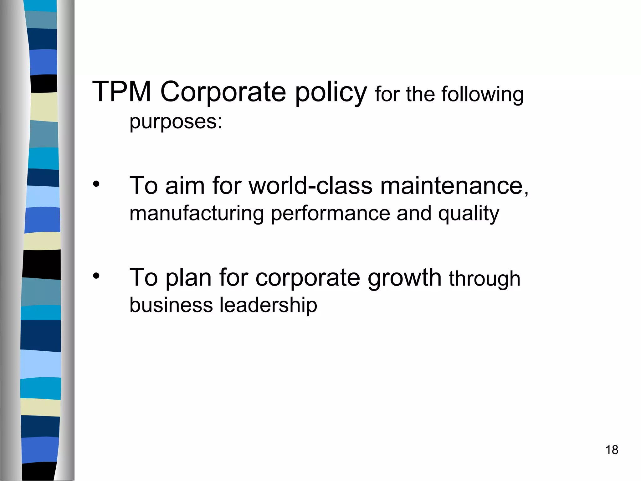 Tpm principles and concepts | PPT
