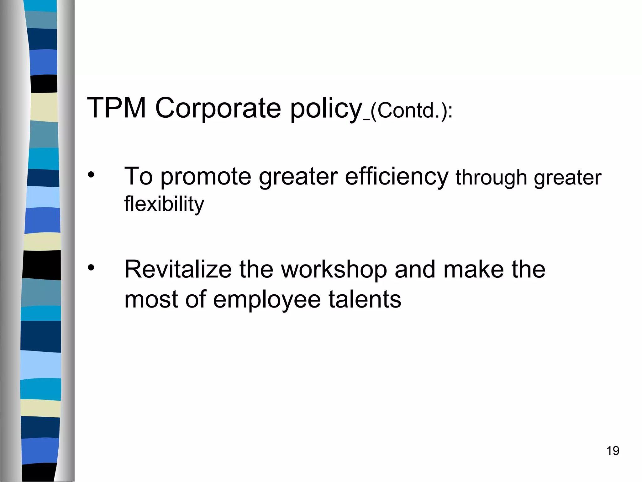 Tpm principles and concepts | PPT
