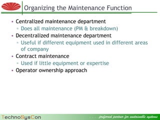 Total Productive Maintenance (TPM) | PPT