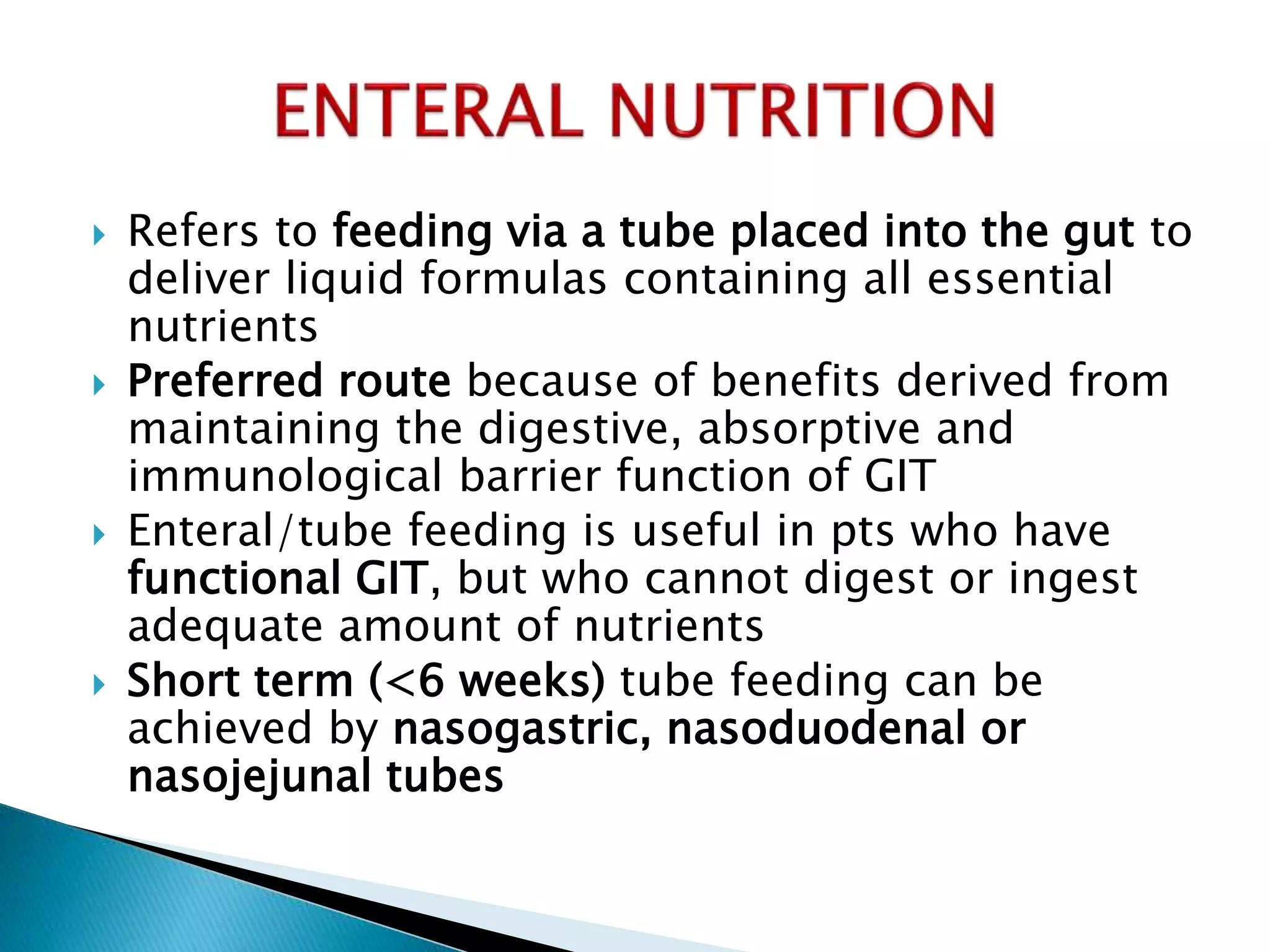 Total Parenteral Nutrition (TPN) | PPTX